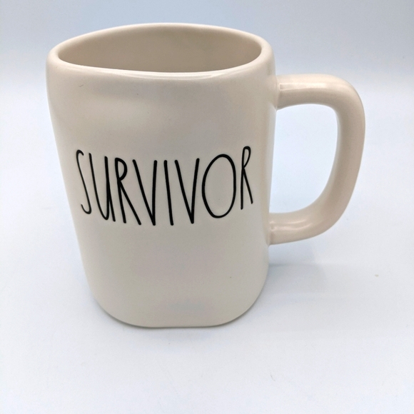 Rae Dunn | Dining | Large Rae Dunn Mug Survivor Artisan Coffee Tea Cup ...